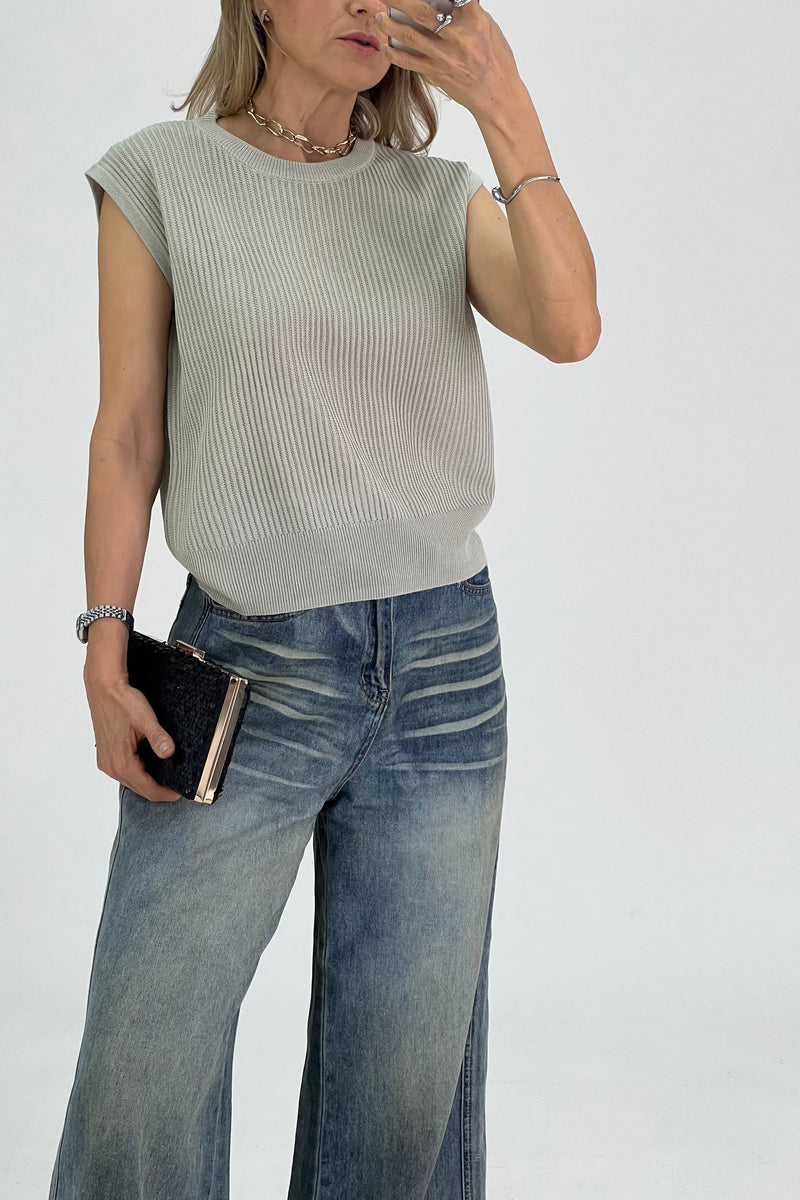 CHALECO TEJIDO – Sthela & Co