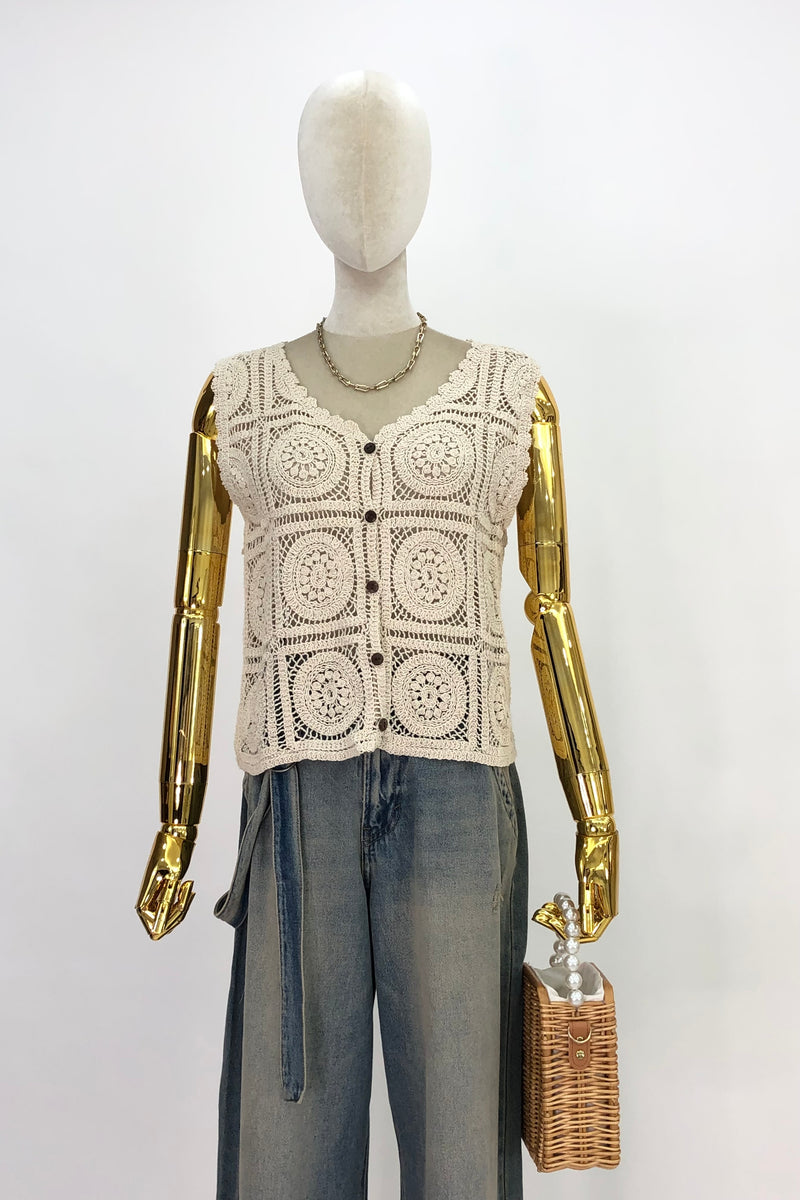 CHALECO CROCHET – Sthela & Co