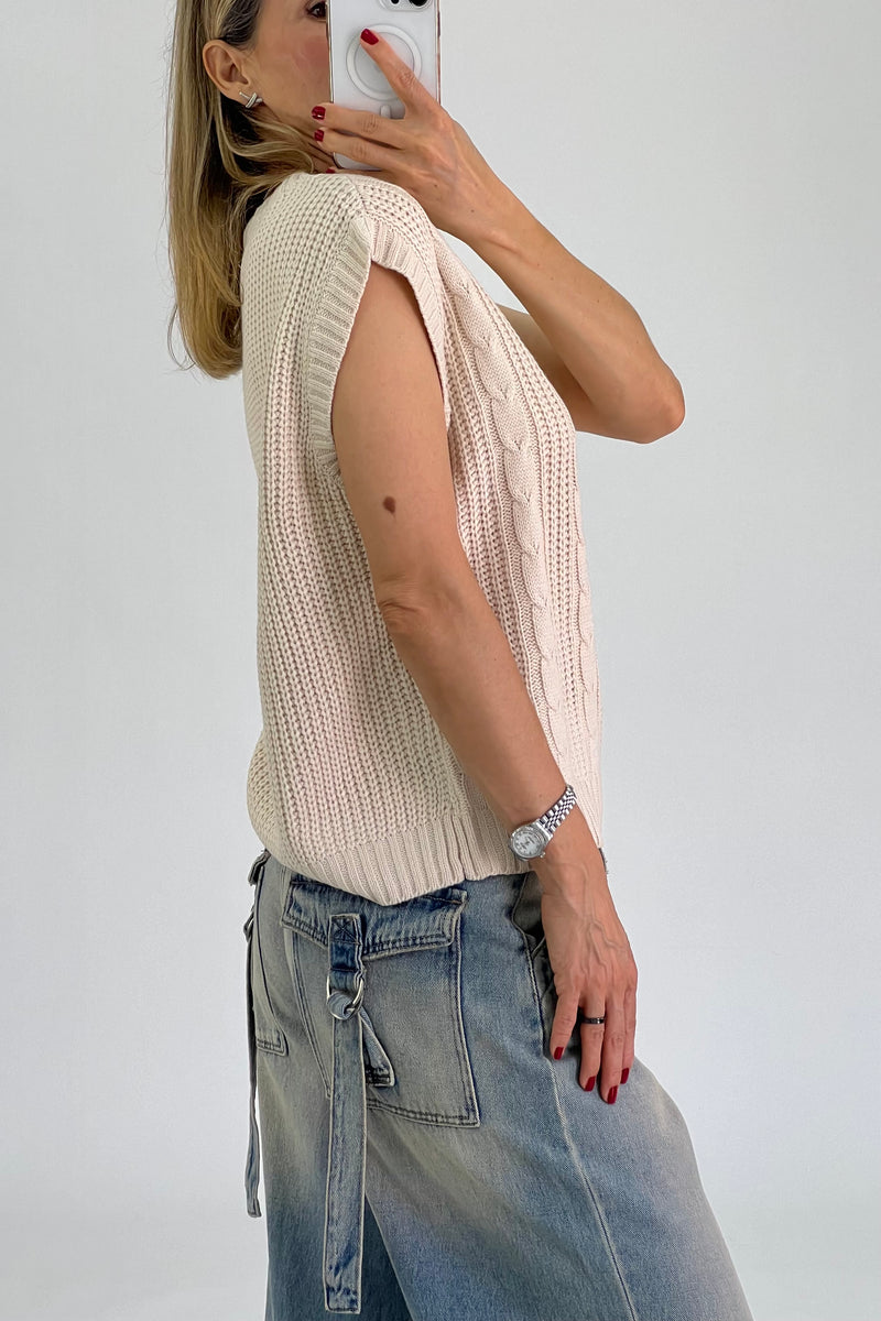 CHALECO TEJIDO – Sthela & Co