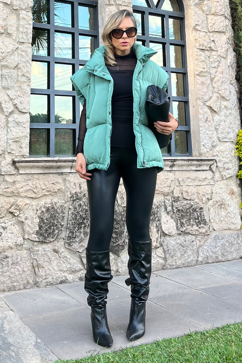 CHALECO PUFFER OVERSIZE – Sthela & Co